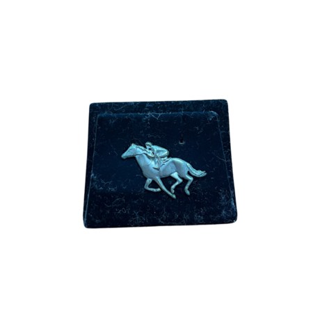 310 S/S BADGE RACING HORSE - EJCO : Brands-EJ & Co : Spurs