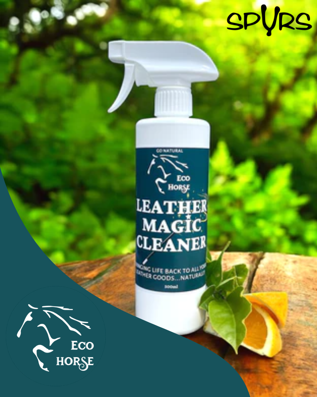 ECO HORSE LEATHER MAGIC CLEANER - For the Horse & Stable : Spurs