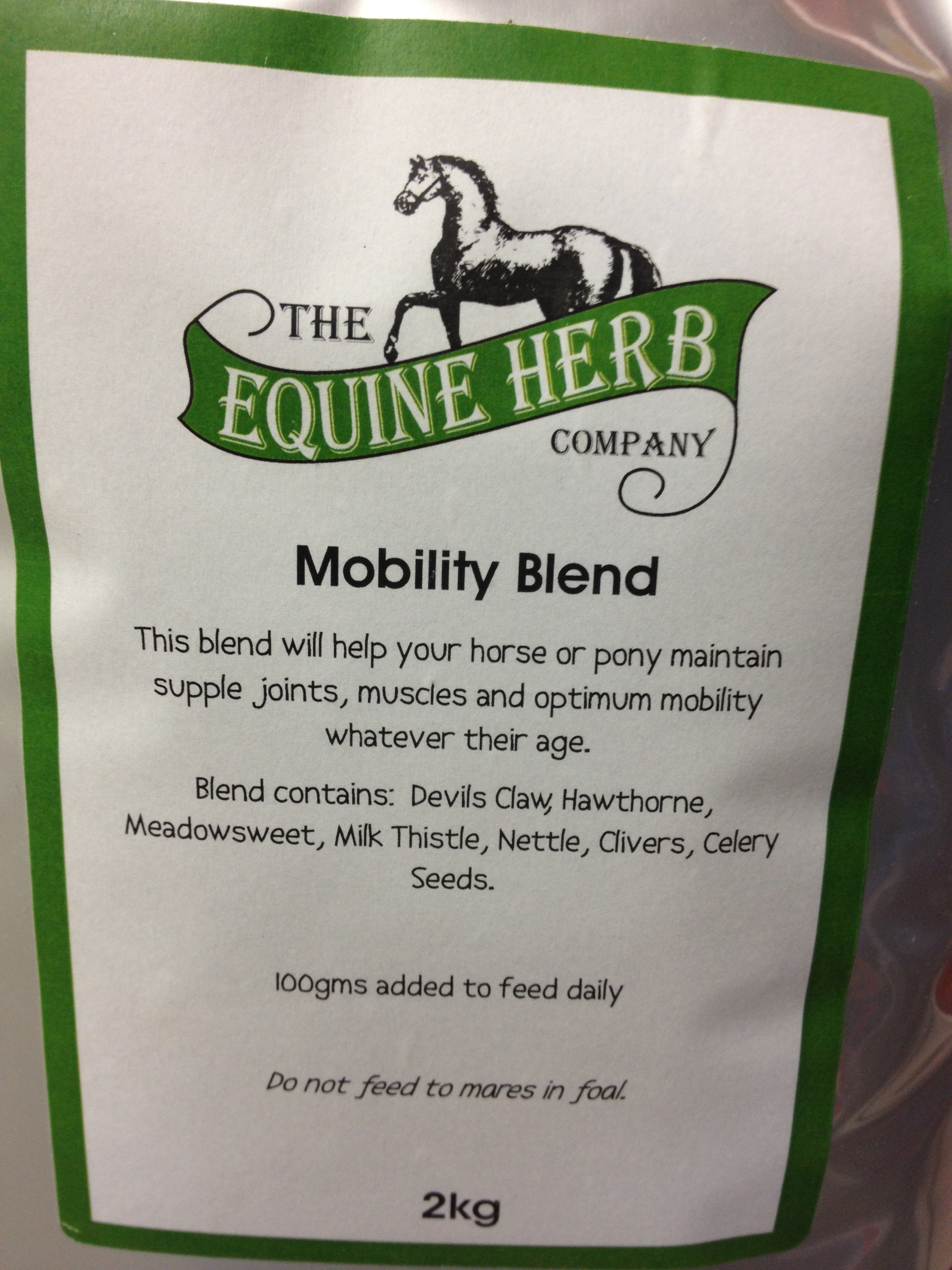 MOBILITY BLEND - EQUINE HERB : Feed & Supplements-Supplements : Spurs