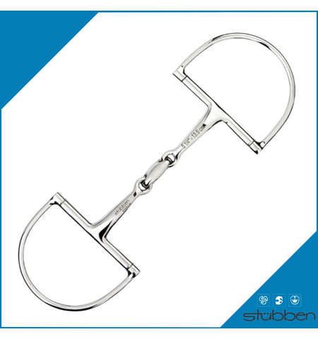 STUBBEN 2251 EZ CONTROL D RING BIT - STUBBEN : HORSE BIT, HORSE BRIDLE,