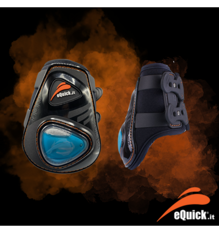 EQUICK ESHOCK HIND FETLOCK SHOWJUMPING BOOT - Boots & Bandages-Fetlock ...