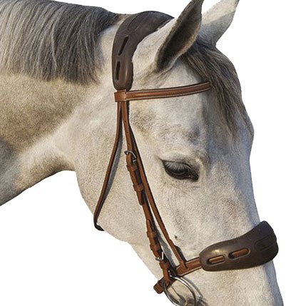 ACAVALLO GEL NOSE AND POLL GUARD - ACAV : Bridles & Bits-Accessories ...