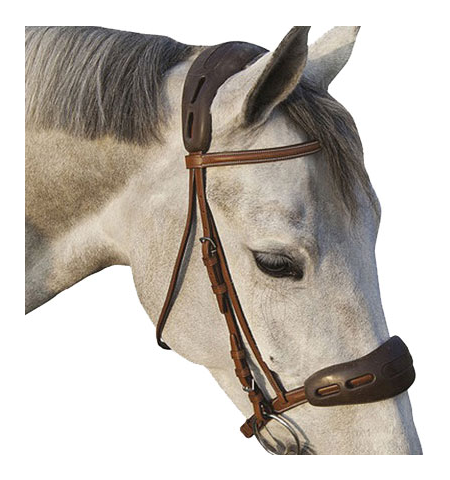 Acavallo Gel Nose and Poll Guard - ACAV : Bridles & Reins-Bridle ...