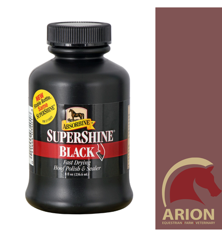 ABSORBINE SUPER SHINE HOOF POLISH - Grooming-Hoof Care : Spurs - ABSORB