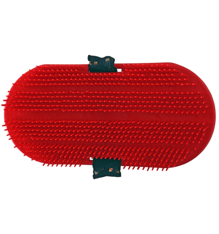 ARION CURRY COMB WITH ELASTIC STRAP - Grooming-Brushes : Spurs - BLUE TAG