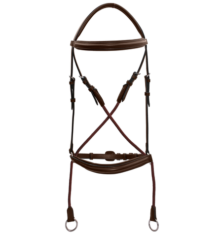 PLATINUM BITLESS BRIDLE - HORSE BITS - platinum