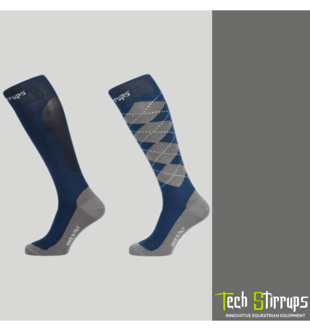 TECH SOCK BREATHABLE CLASSIC 2 PACK - Socks - TEC