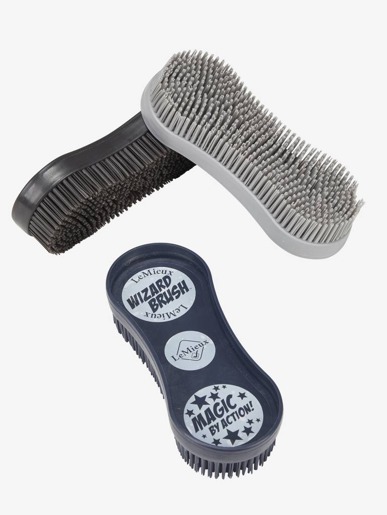 LE MIEUX WIZARD BRUSH SET OF 3 - Grooming-Brushes : Spurs - Le Mieux