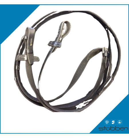STUBBEN 3000 WEB REINS - STUBBEN : Bridles & Reins-Reins : Spurs